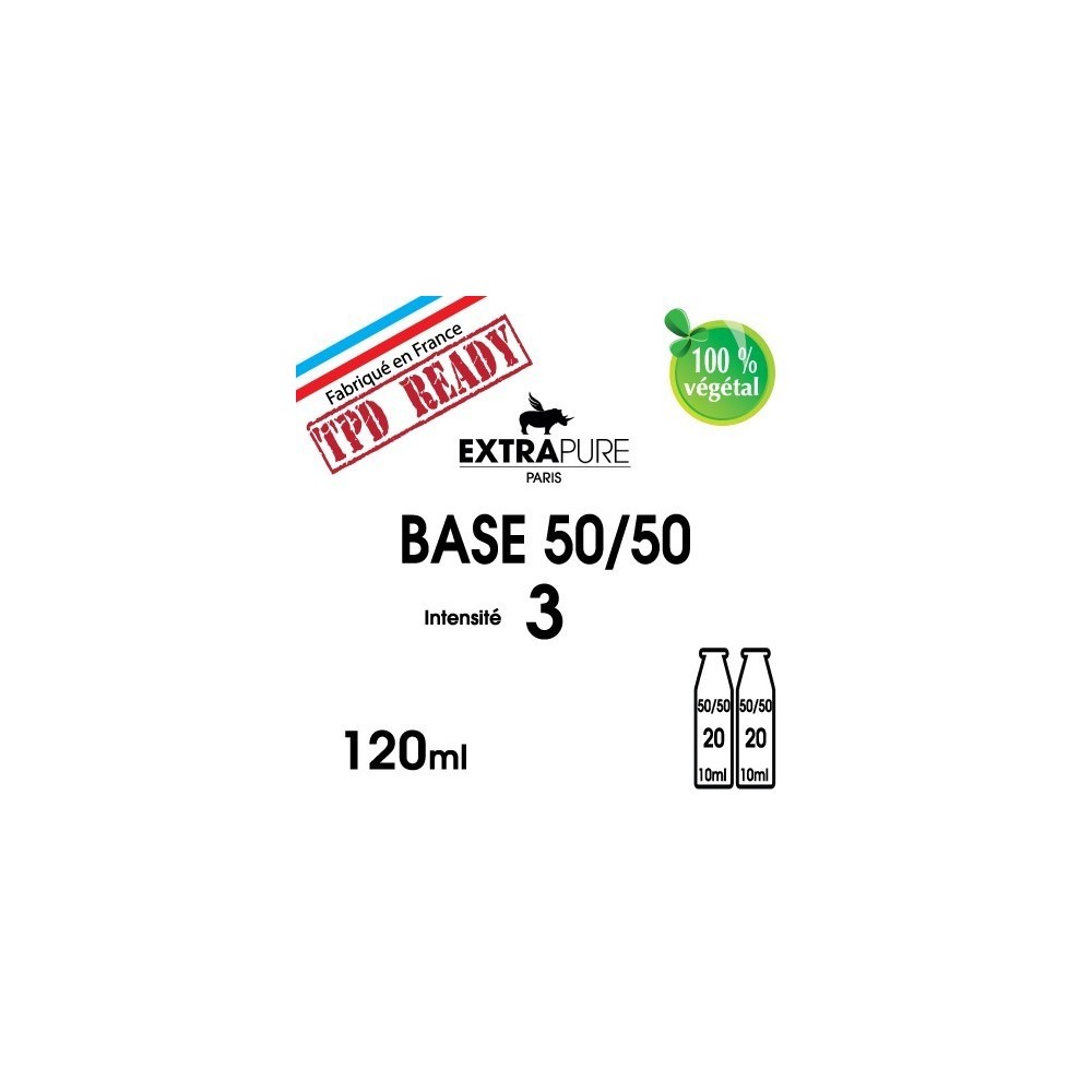 PACK 140ML BASE 3MG EXTRAPURE
